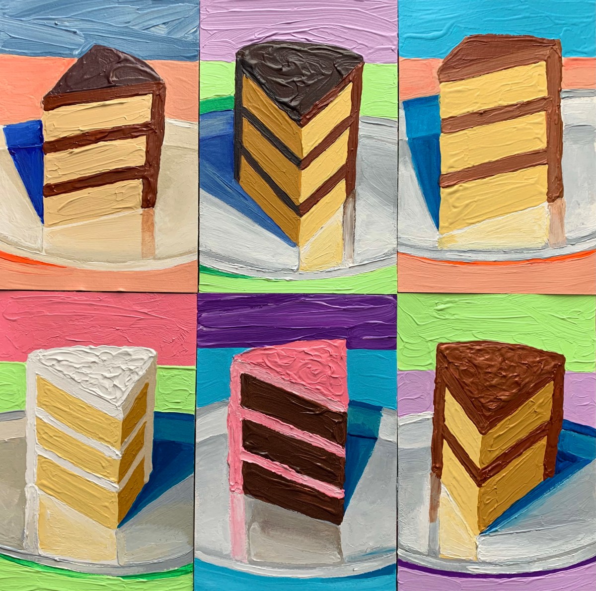 Six Postcard cakes | Craig Ford’s Fine-Art Blog