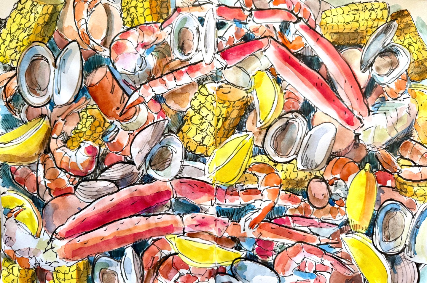 Seafood Study #2 | Craig Ford’s Fine-Art Blog